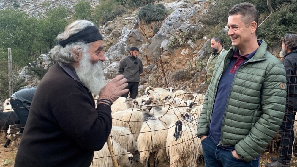 Ο Σρόιτερ συνάντησε τους... Άγριους της Κρήτης [pics+vids] - Kriti360.gr