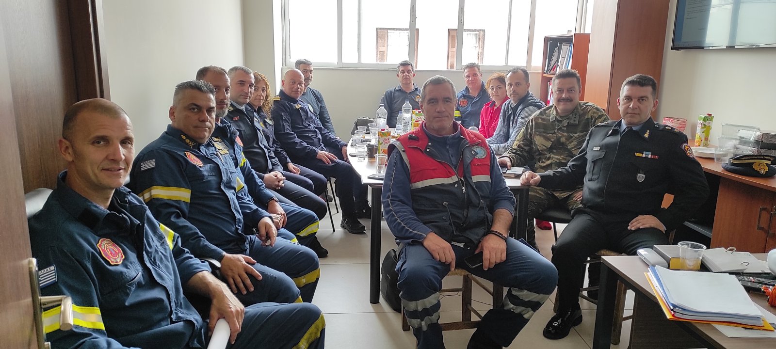 Χανιά| Πανελλαδική Άσκηση επί Χάρτου “ΠΥΡΣΟΣ 2023”