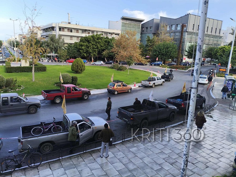 Χανιά | Στην περιφέρεια οι αγρότες -"Να πληρώσουν για τον ΟΠΕΚΕΠΕ αυτοί ...