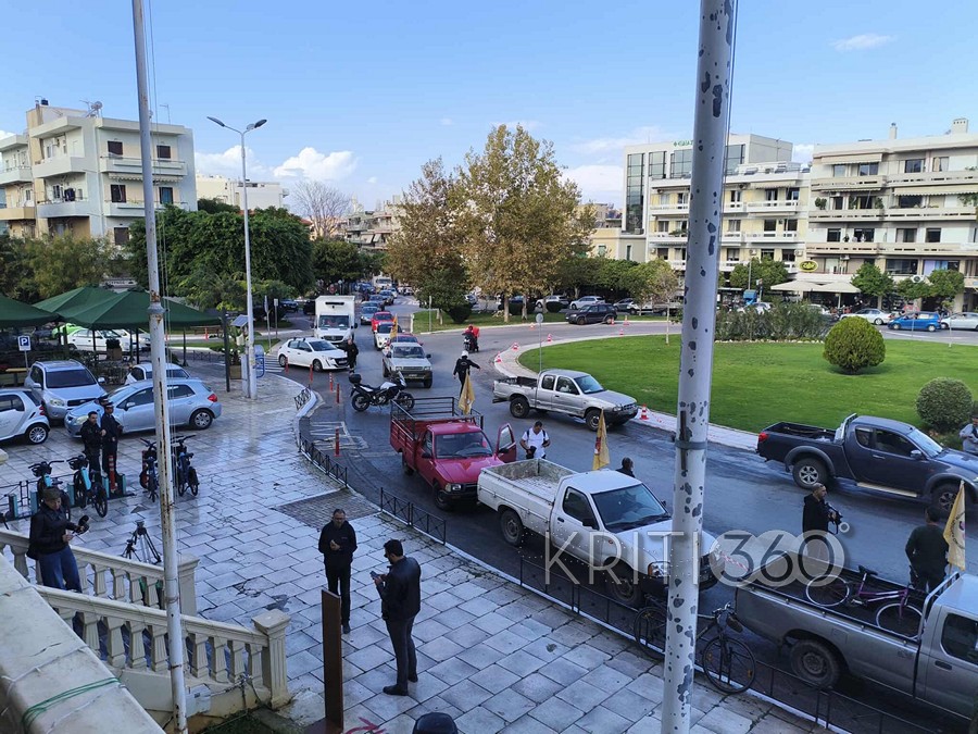 Χανιά | Στην περιφέρεια οι αγρότες -"Να πληρώσουν για τον ΟΠΕΚΕΠΕ αυτοί ...