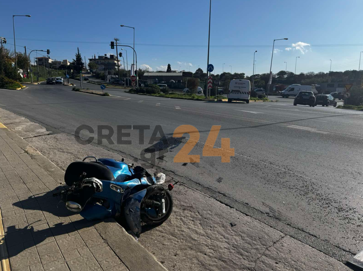 Τραγωδία στην Κρήτη | Νεκρός 65χρονος οδηγός μηχανής μετά από σφοδρή ...